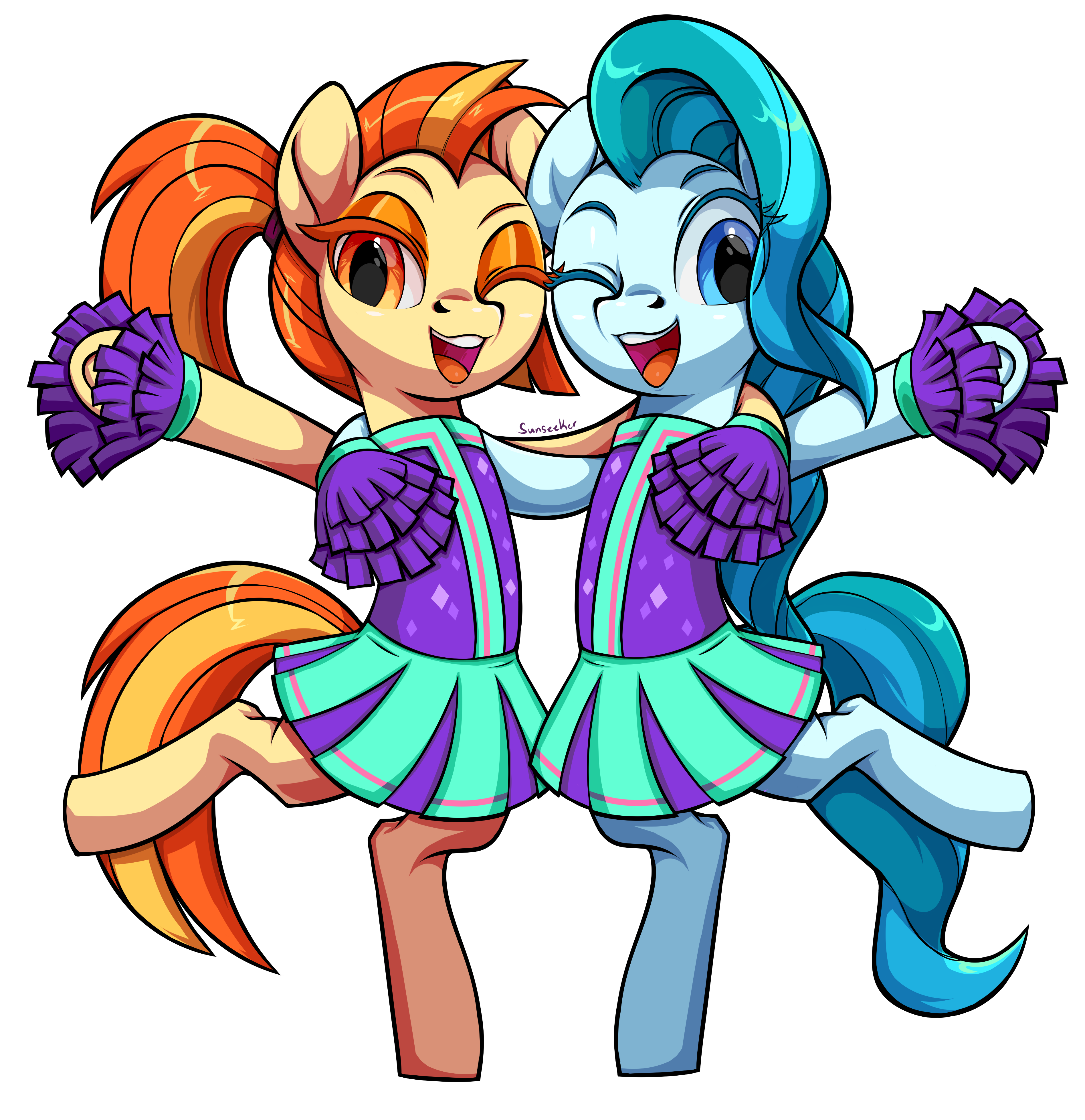 Shimmy shake and Light Hoof by Moonseeker