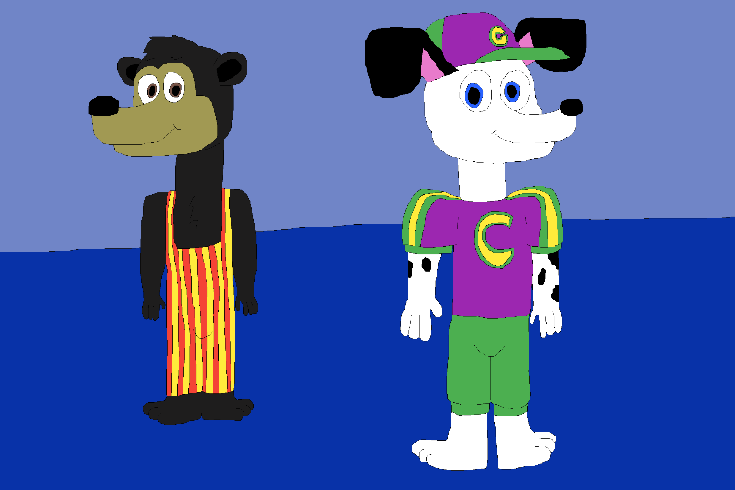 Sebash E Cheese and Lance Bob Brockali by sebashton