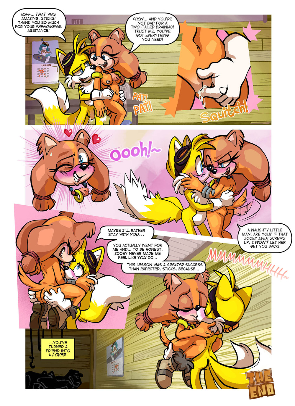 Rule 34 After Sex Anthro Ass Blush Bodily Fluids Boots Butt Grab Carrying Another Carrying