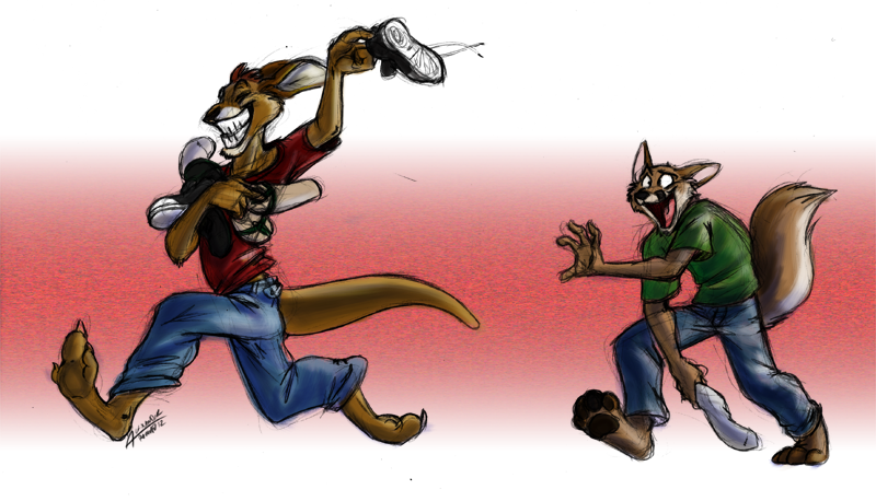 Shoe Roo by AmonOmega